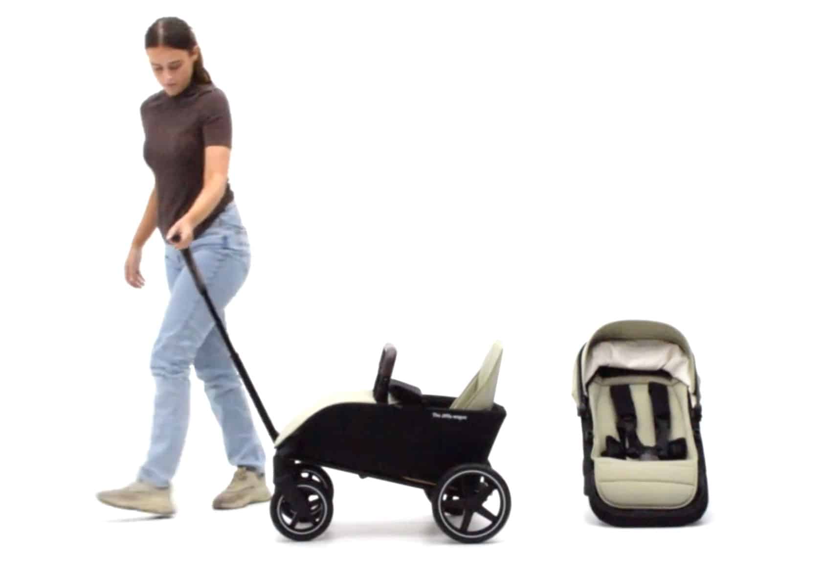 Detailed Demo videos of innovative stroller The Jiffle wagon
