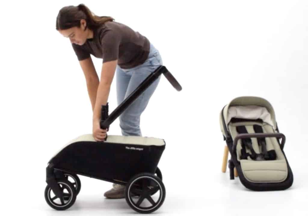 Detailed Demo videos of innovative stroller The Jiffle wagon